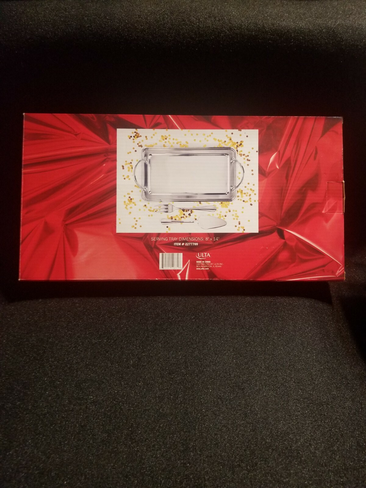 NIB Stainless Steel Serving Set By Ulta Beauty Tray With Cake Knife And ...