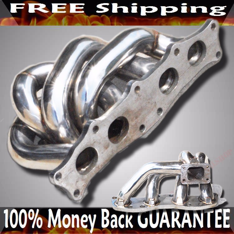 SS BOTTOM Mount Turbo Manifold for 89-98 180SX S13 CA18DET ONLY T25 ...