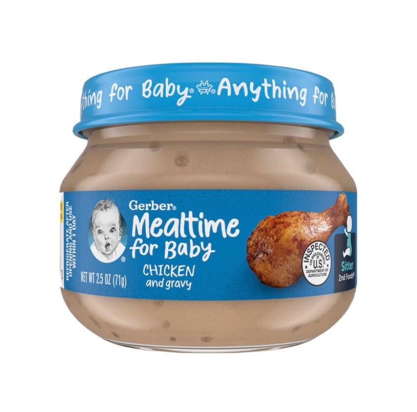 Gerber Chicken & Gravy Baby Food - 2.5oz for sale online | eBay