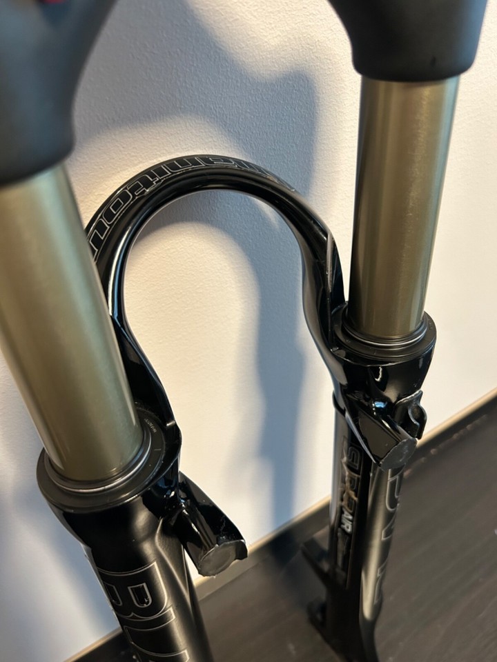 Manitou BLACK Super AIR TPC Lockout 26" Fork 80mm Travel QR V-Brakes ...