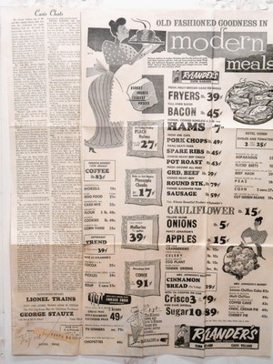 Poster Flyer Casis Village Grocery Shopping Ctr Exposition Austin Texas ...
