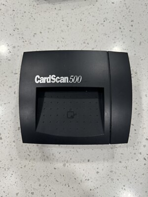 CardScan 500 Executive Business Card Scanner | eBay