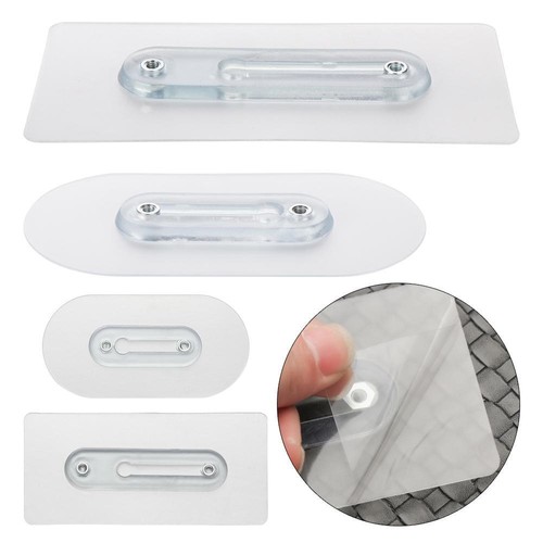 Fittings Seamless Adhesive Hook Nut Stickers Traceless Hooks Screw Wall ...