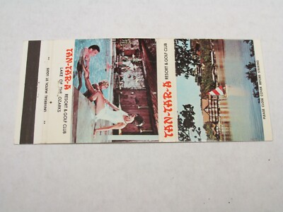 AH282 Matchbook Cover Tan Tar A Resort & Golf Club Lake of the Ozarks ...