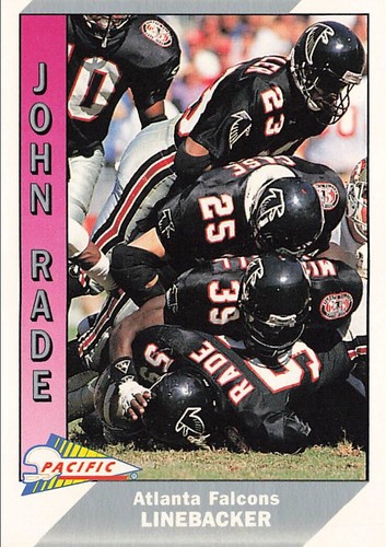 1991 Pacific #5 John Rade Atlanta Falcons | eBay