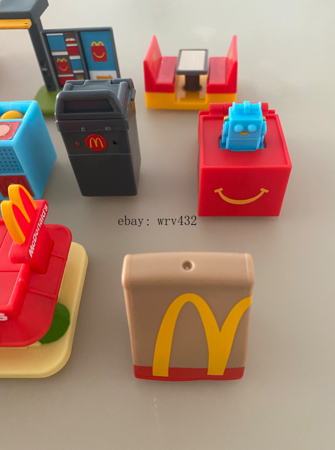 1Set/10PCS 2025 Mc DONALD'S Lil Mc Donalds Minature Kids HAPPY MEAL ...