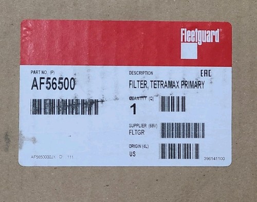 OEM Genuine Fleetguard AF56500 Air Filter | eBay