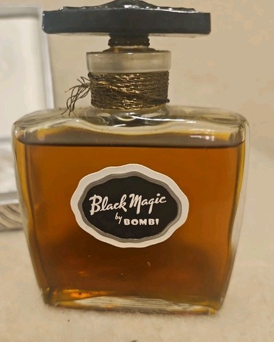 RARE Vintage BLACK MAGIC Bombi 2 Oz Perfume 1940's-1950's Unused | eBay