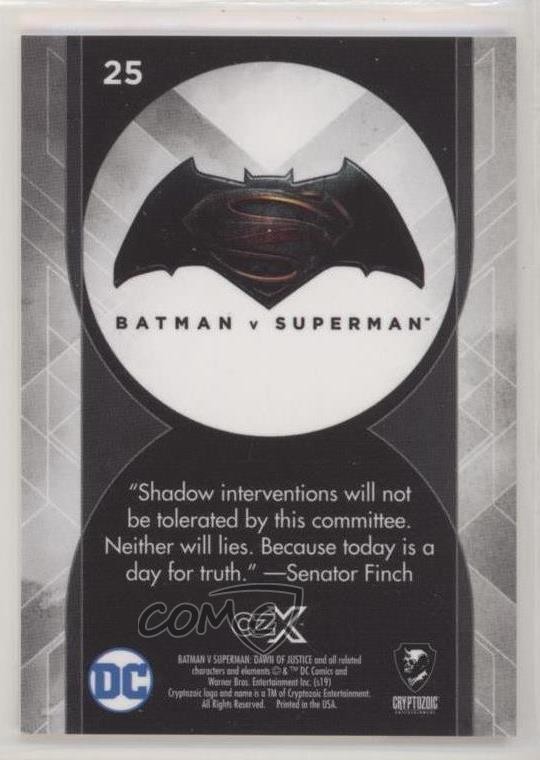 2019 DC CZX Super Heroes & Super-Villains Batman v Superman Stands ...