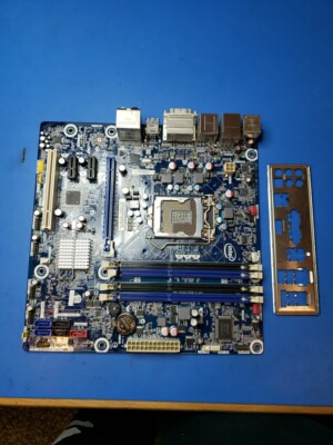 Intel DH67BL LGA 1155 DDR3 SDRAM Desktop Motherboard, Bios Flashed ...