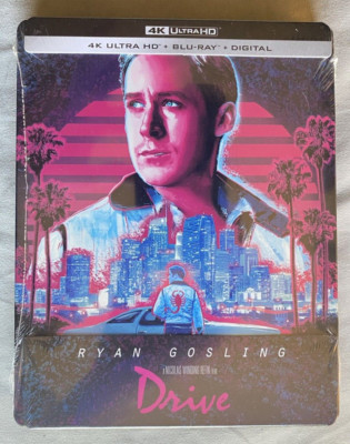Drive 4K Steelbook (4K UHD + Blu-ray + Digital) Brand New! | eBay