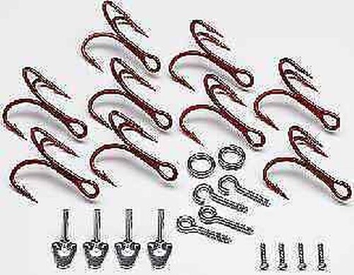 L&S MIRROLURE REPLACEMENT HOOK KIT RED 7729 for sale online | eBay