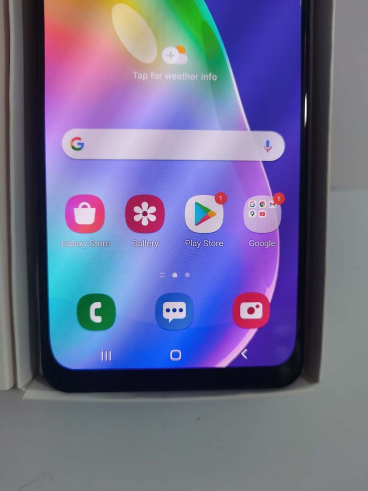 Samsung Galaxy A31 SM-A315F/DS Android 128GB 4G Dual SIM Smartphone ...