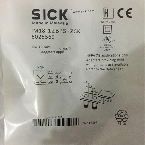 1OC NEW Sick IM18-12BPS-ZCK INDUCTIVE PROXIMITY SENSOR Free shipping | eBay
