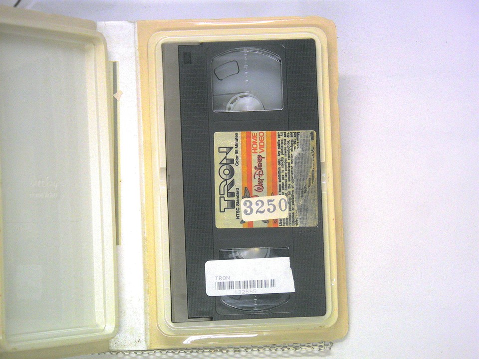 Tron [122VS][NTSC][VHS] Disney white box [1982] | eBay