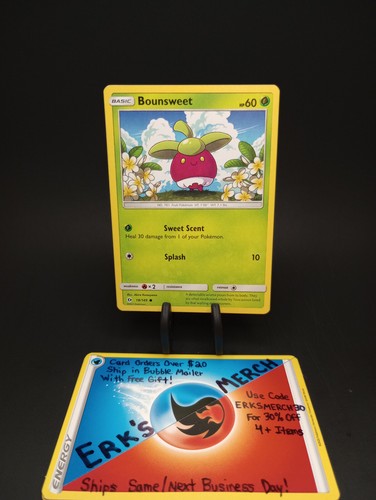 Bounsweet 18/149 Sun & Moon Base Set Regular Common Pokemon Card | eBay