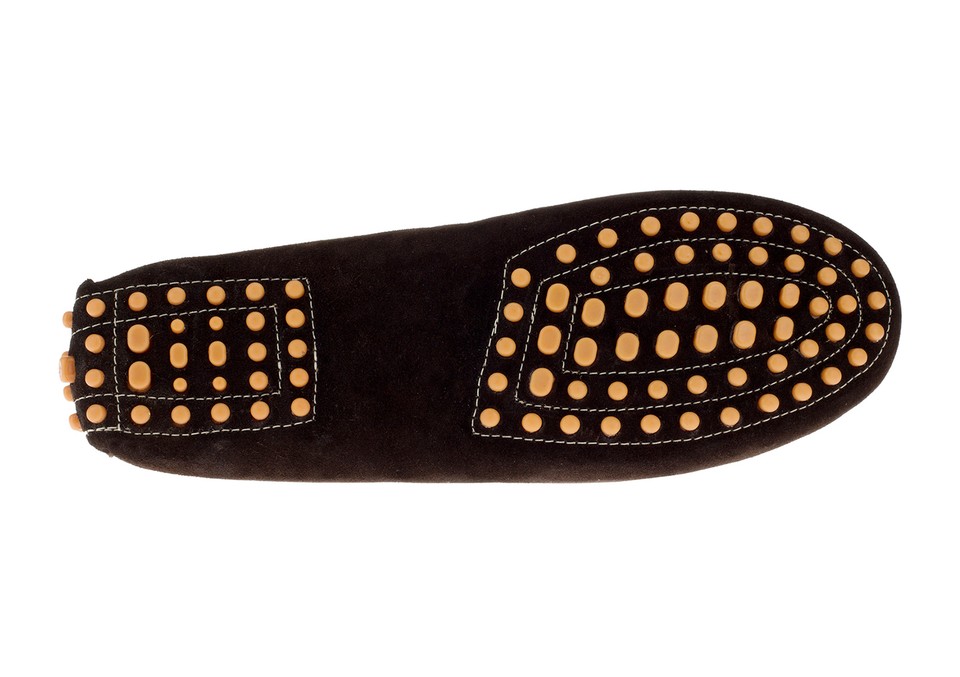 DTI BB Signature Drefinno Mens Suede Leather Shoes Slip-On Driving Shoe ...