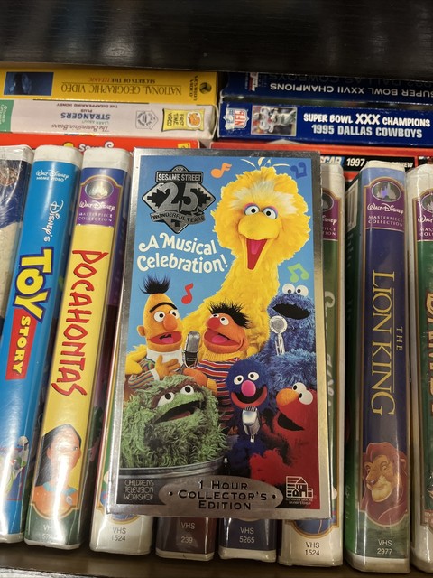 1993 Sesame Street's 25th Birthday a Musical Celebration VHS for sale ...