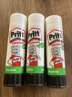 Henkel Original 43g( LARGE)PRITT Glue Stick,Solvent Free,Acid Free( PKT ...