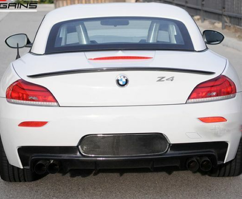 PAINTED BOOT LIP SPOILER for BMW Z4 ROADSTER E89 2009-2016 - Black ...