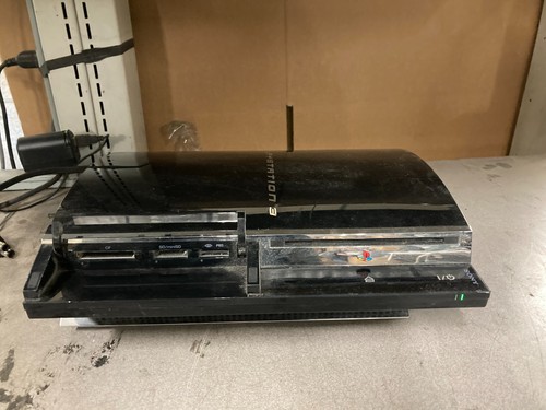 Sony PlayStation 3 Fat PS3 CECHE01 Backward Compatible 80GB Console ...