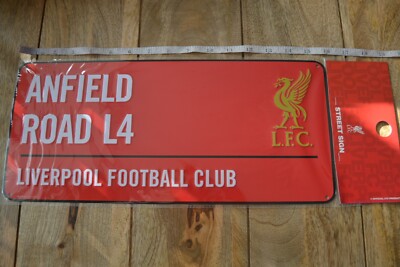 LIVERPOOL FC Street Sign Metal Plaque ~ Christmas Gift Dad Brother ...