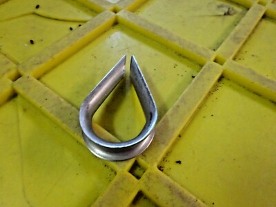 ROEBLING 100 PC 5/16" Stainless Steel Aircraft Thimble Rope Wire SS | eBay