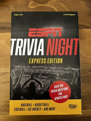 Funko Games ESPN Trivia Night Express Edition/ Trivia Game Brand New | eBay
