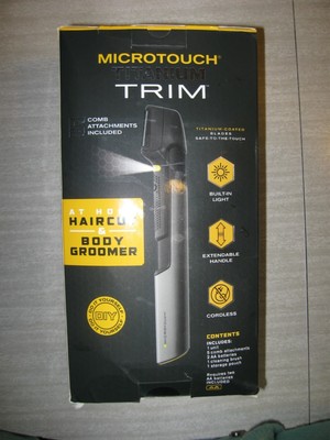 Micro Touch Titanium Trim Haircut & Body Trim Haircut Groomer | eBay