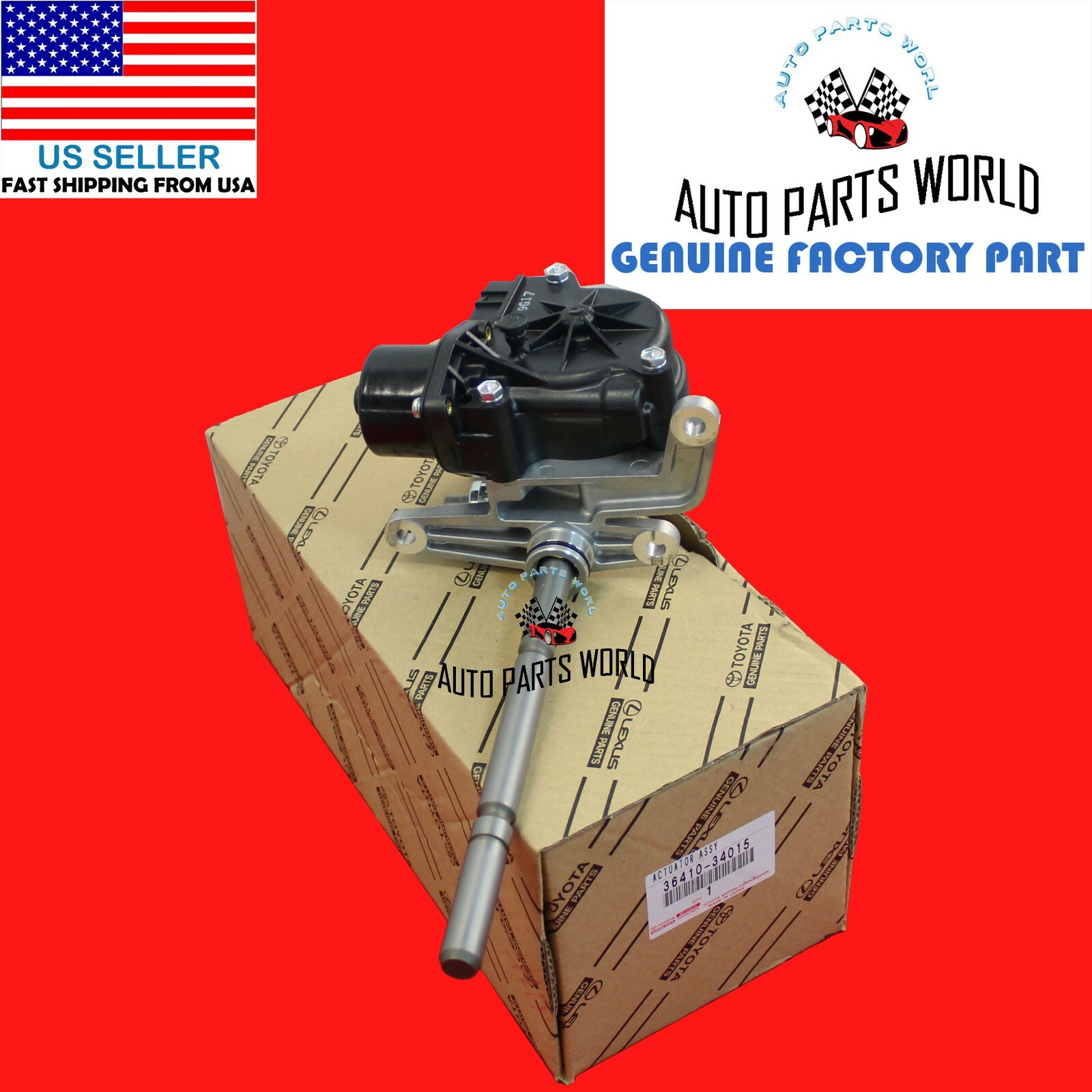 GENUINE TOYOTA 4RUNNER TACOMA TUNDRA TRANSFER SHIFT LEVER ACTUATOR ...