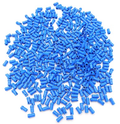 Lego Lot of 500 New Blue Technic Pin 1/2 Length Pieces Connectors | eBay
