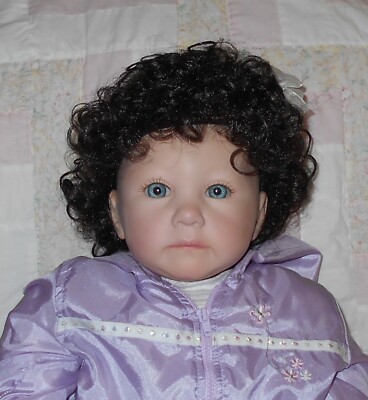Bell SHARLENE Doll Wig SZ 15/16 (Runs Small) DK BROWN Full Head Loose ...