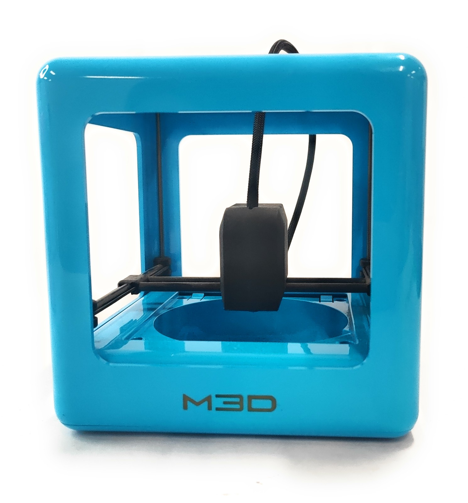 Lot of 2 M3D 3D Printer 1.75mm Filament 4.6x4.3x4.5" w/ Power Adapter ...