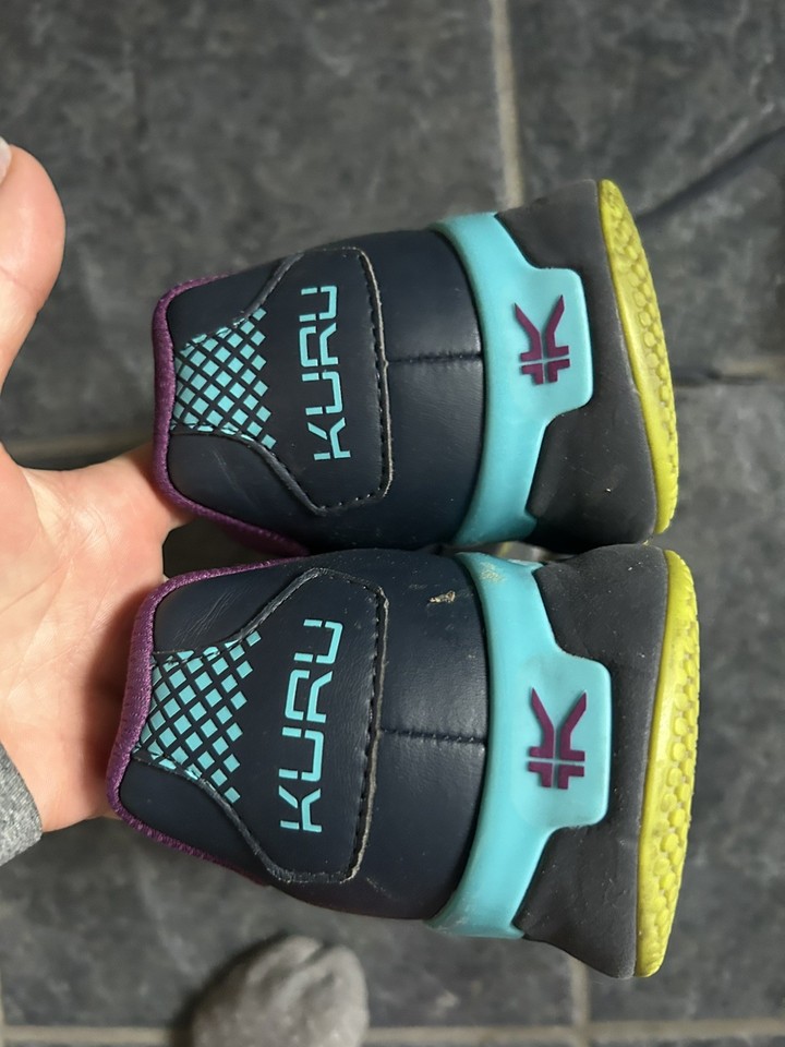 Kuru Quantum 2.0 Women's Size 6 Medium Shoes Purple Teal Black 20710385 ...