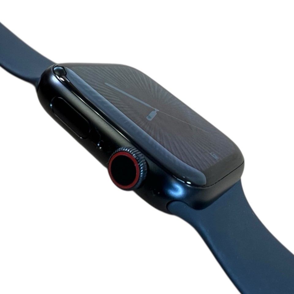 Used Apple Watch SE (Second Gen, 2024) 44mm GPS+LTE Midnight Black 100% ...