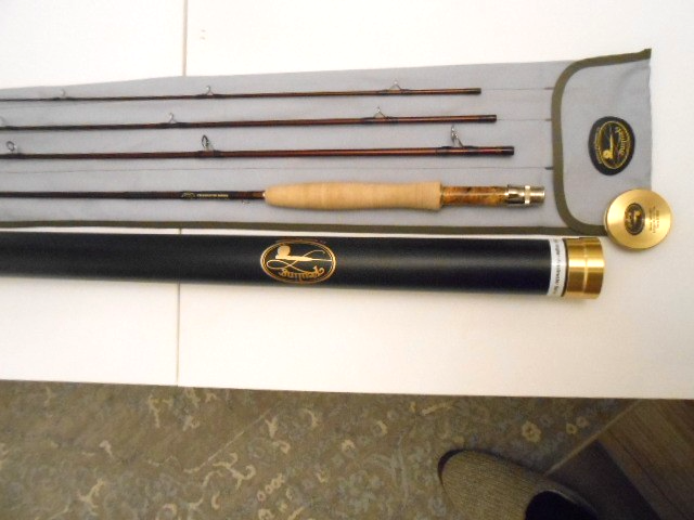 E.L. KEULING ROD COMPANY 9' 7 WT. CARBON FIBER FLY ROD --NEW SALE PRICE ...