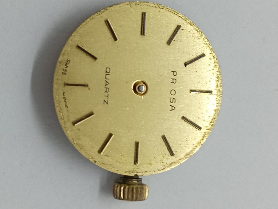 ETA 950.001 WORKING watch Movement Stem Crown Zenith Eterna watch Baume ...