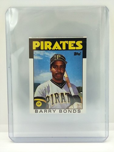 1990 TOPPS Double Headers BARRY BONDS Two-Sided Mini Card 1986T XRC ...