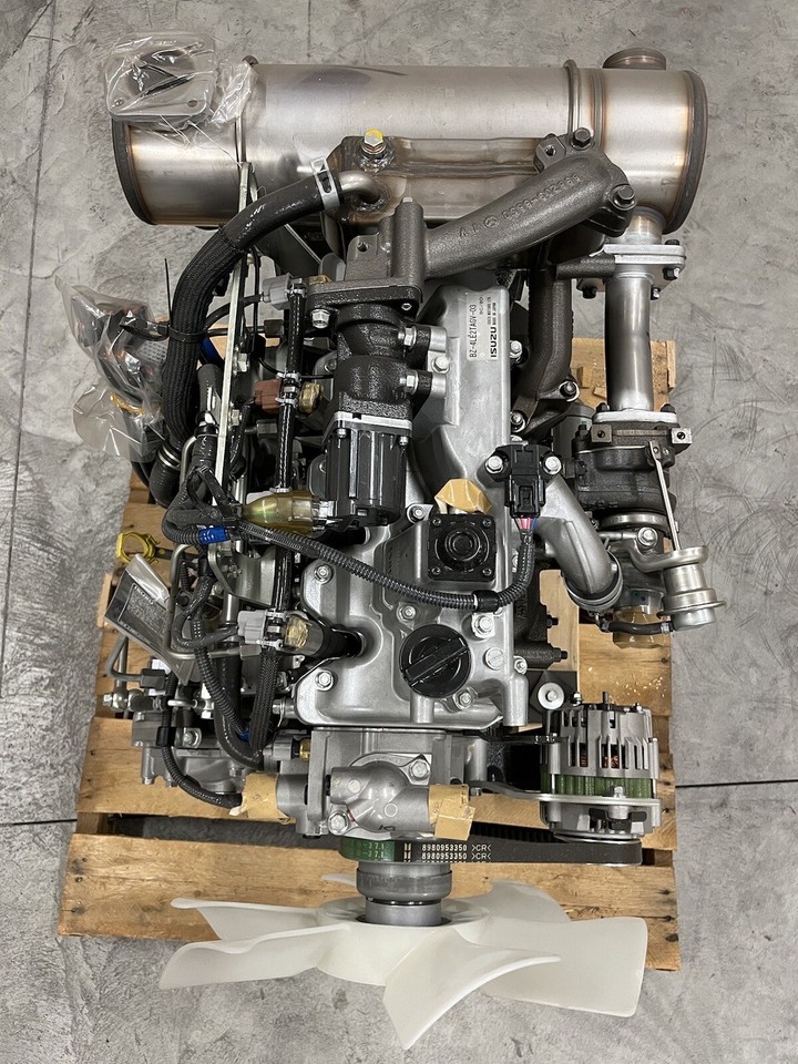 Isuzu BZ-4LE2T Complete Diesel Engine 40.2hp, 30kw@1800rpm, Tier 4f ...