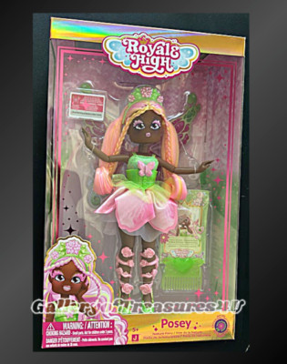 Roblox Royale High Posey Nature Fairy 9" Doll & Exclusive Virtual Code ...