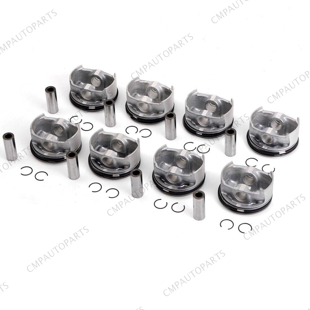 N62B44 Engine Pistons Rings Kit STD Φ92mm For BMW 545i 645Ci X5 E53 E60 ...