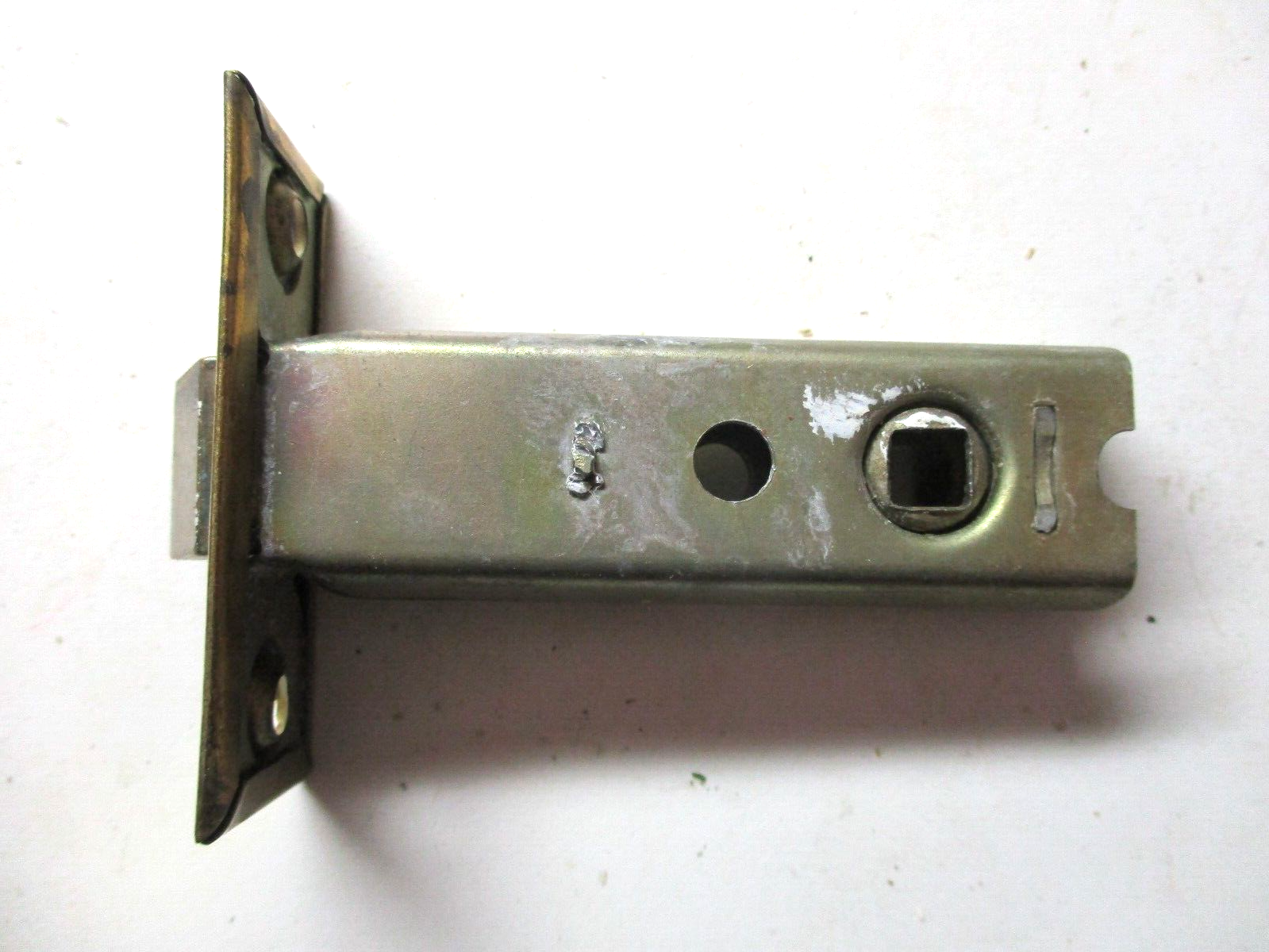 Weiser Brass Face Plate Door Spring Latch Setback = 2-3/8" inch Vintage ...
