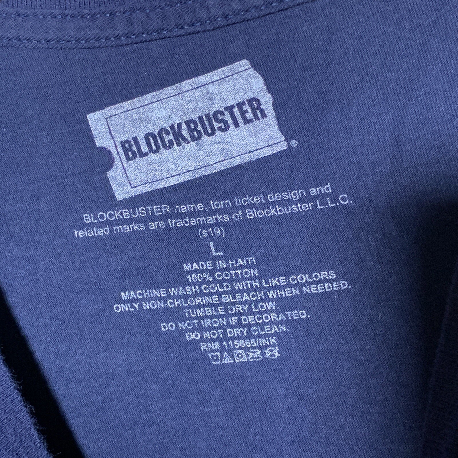 Blockbuster Video Movie Rental Store Vintage Blue Gra… - Gem