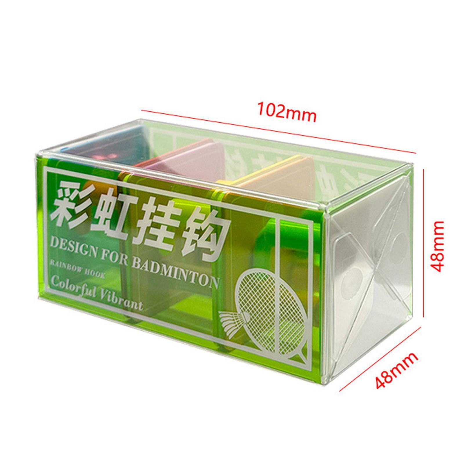 6Pcs Wall Mounted Racket Rack Badminton Racket Hook for Gym Garage Game ...