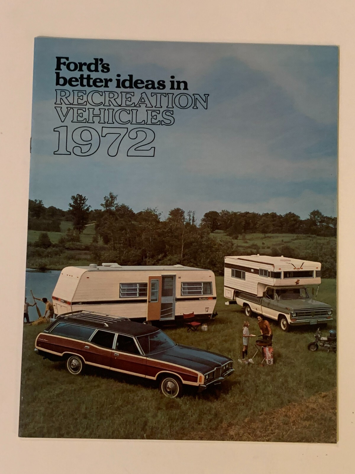 Vintage 1972 Ford Recreational Vehicles RV Sales Brochure Catalog | eBay