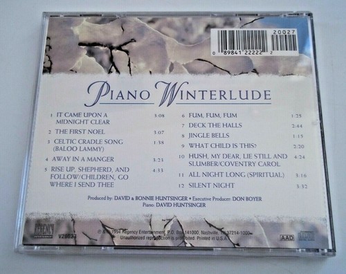 CD PIANO WINTERLUDE Instrumentals For A Contgemplative Christmas ...