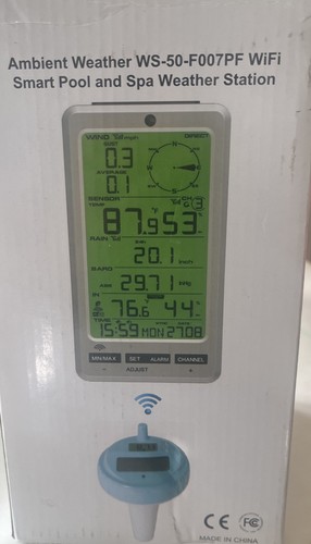 Ws12 Wireless Weather Station W/ambient Color Changing Display | eBay