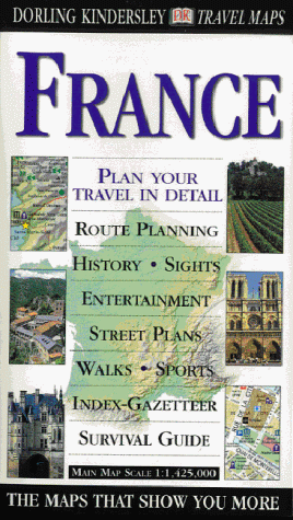 Eyewitness Travel Map: France Sheet map Book The Fast Free Shipping ...