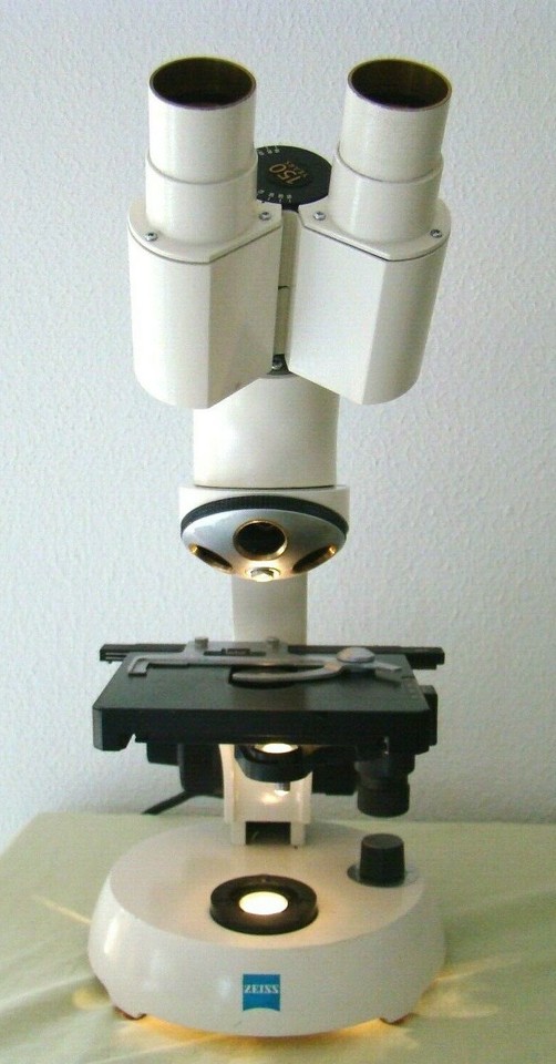 ZEISS BINOCULAR COMPOUND MICROSCOPE KF-2 | eBay