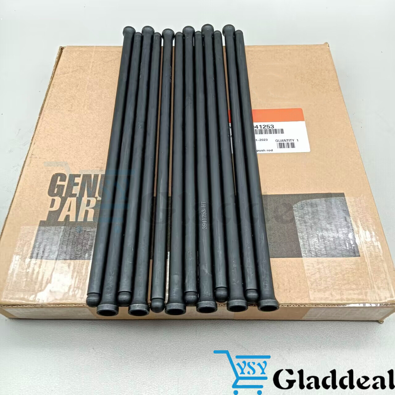 Genuine 394-1253 New 12X Push Rods Valve for Ram 5.9L 6.7L Cummins 24V ...